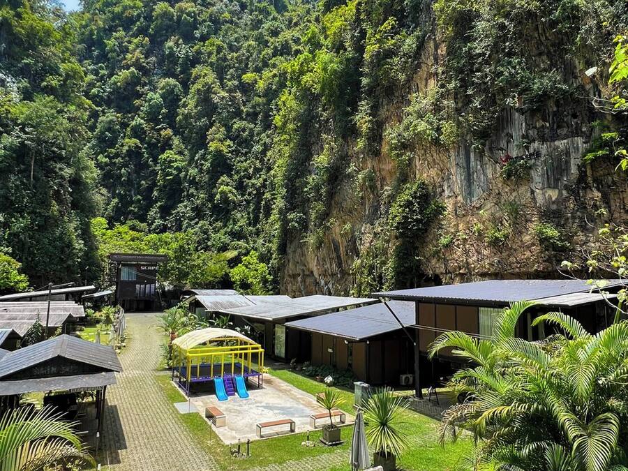 Fachada da propriedade