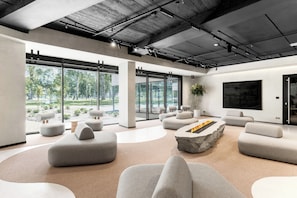 Sala de estar do lobby