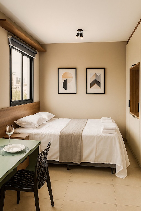 Cozy Studio With Ac, Pool And Fitness Room In Enchanting São Carlos - São Carlos