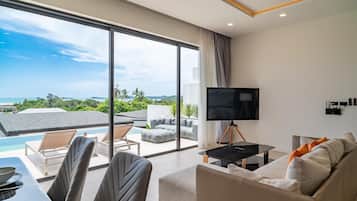 Vila, vista para o mar | Vista do quarto