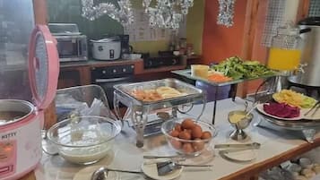 Opções para refeição