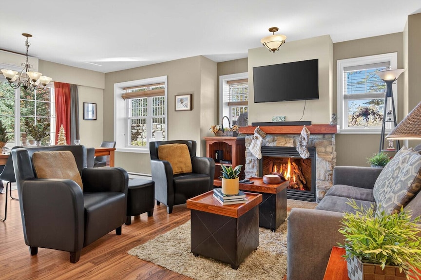 Condo Familial Mont Blanc, Accès Ski In Ski Out - Laurentides