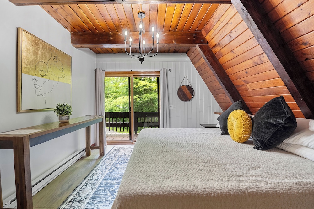 Rustic A Frame Cabin. Nature retreat on 4 acres! 15 minutes from 3 ...