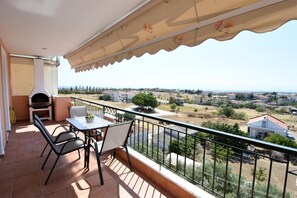 Apartamento, 4 quartos, acessível, fumadores | Varanda