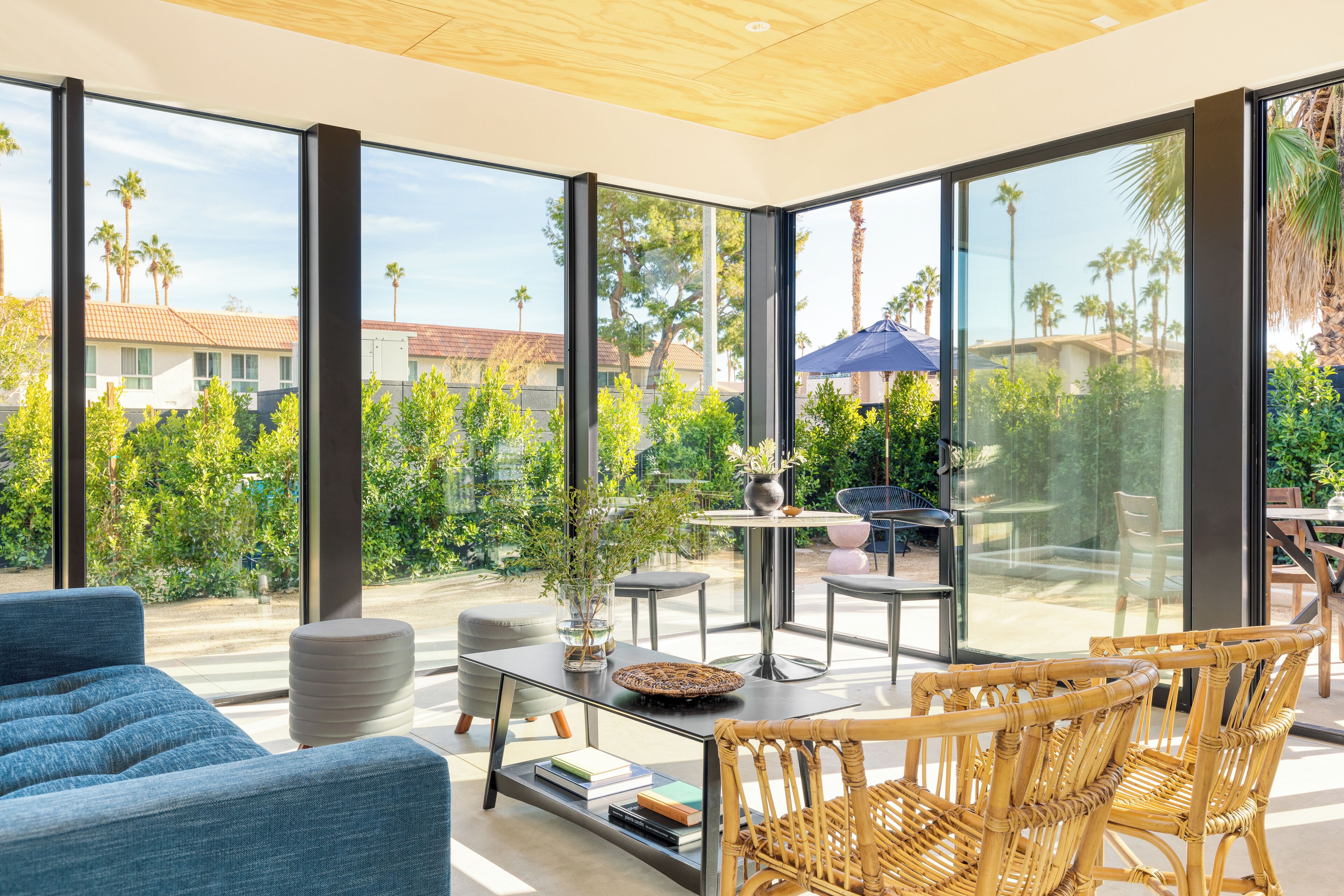 Sleeps 40 | Entire 16-room Hotel, Pool | Blackhaus - Palm Springs, CA