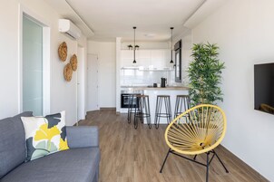 Apartamento superior | Área de estar