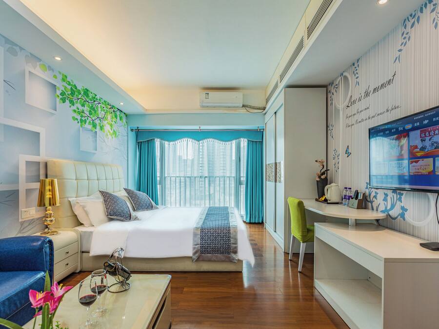 Quarto Individual Comfort, Vista para a cidade | Cofre no quarto, cortinas/cortinados opacos, quartos insonorizados