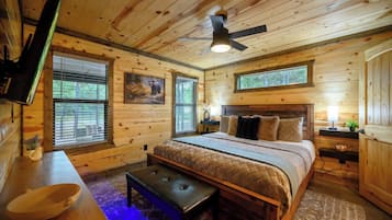 Cabana de Madeira Signature, 2 quartos, piscina privativa | Com decoração personalizada, com mobília individualizada