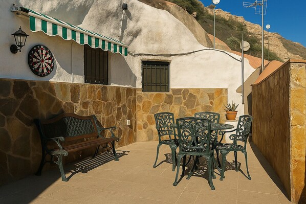 Casa conforto, vista para a montanha | Terraço/pátio