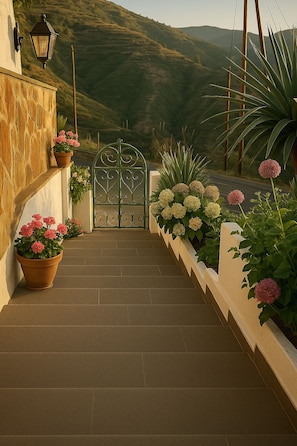 Fachada da propriedade