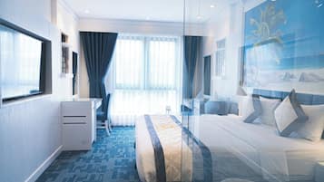 Quarto Duplo Deluxe, Vista para a cidade | Wi-fi grátis