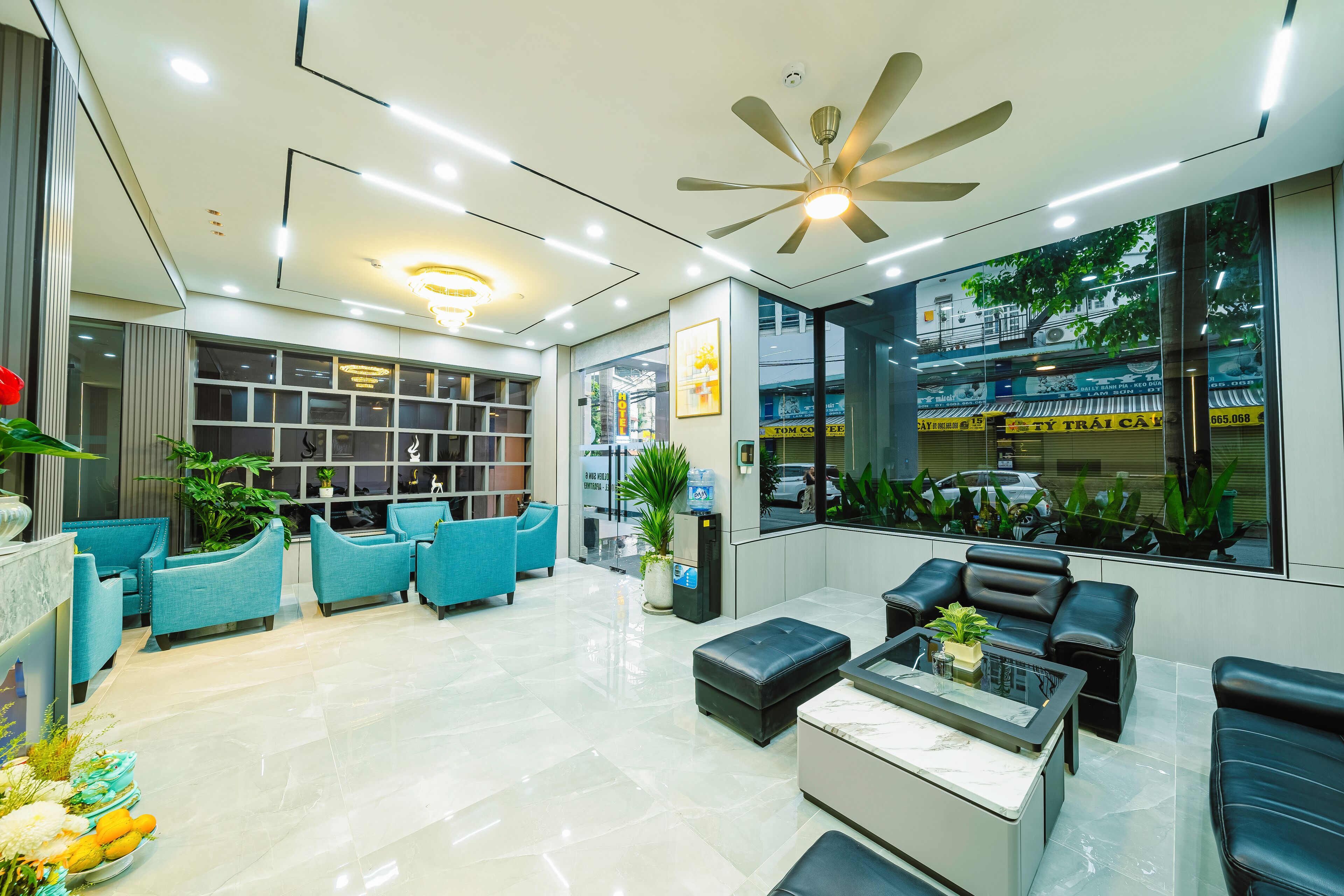 Sala de estar do lobby