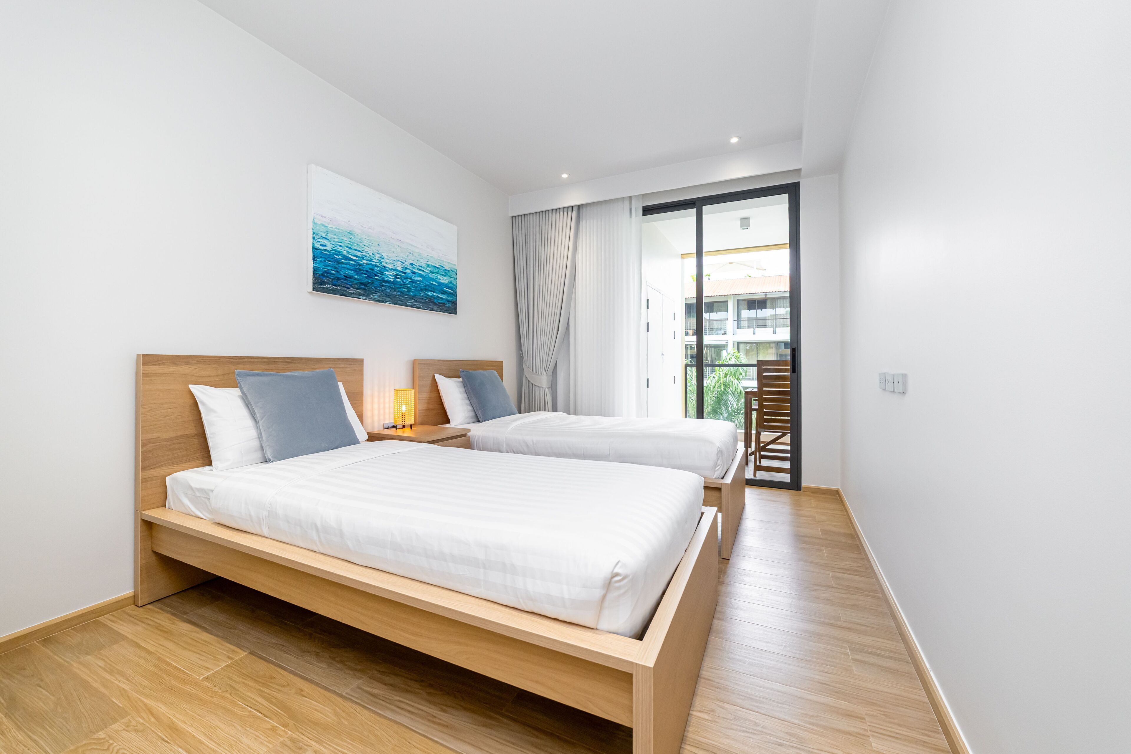 Apartamento, 2 quartos, varanda | Secretária, Wi-fi grátis 