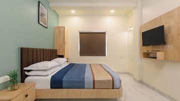 Quarto Duplo Superior | Secretária, Wi-fi grátis