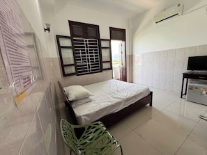 Quarto Duplo Deluxe | Roupa de cama fornecida 