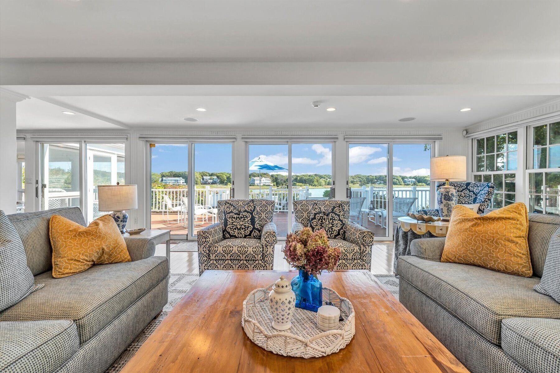 Waterfront Luxury In Falmouth With Private Beach Access Rpam119 - Woods Hole, MA