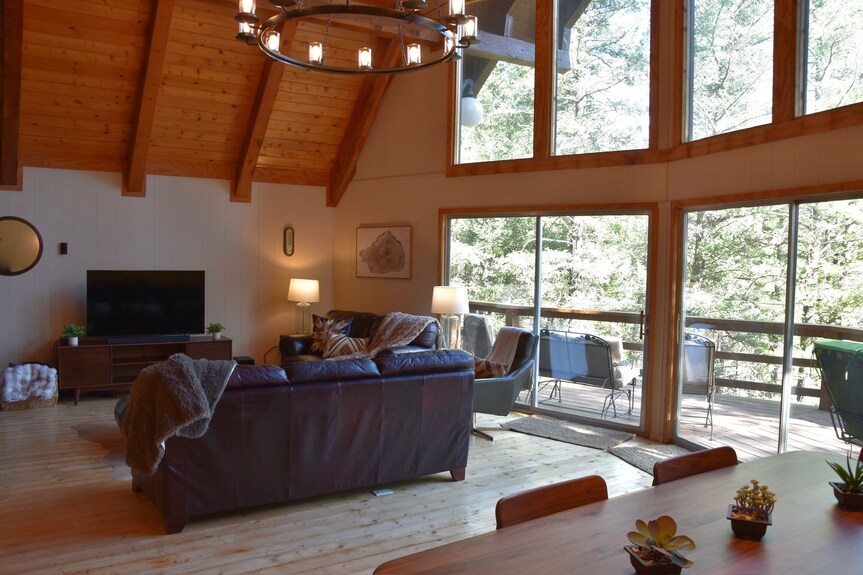 Cloudcroft Hideaway - No Neighbors, Just Nature! Modern Cabin Vibe And Sauna! - New Mexico