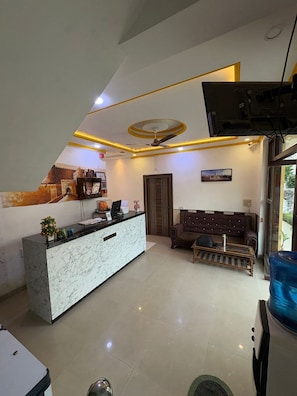 Sala de estar do lobby