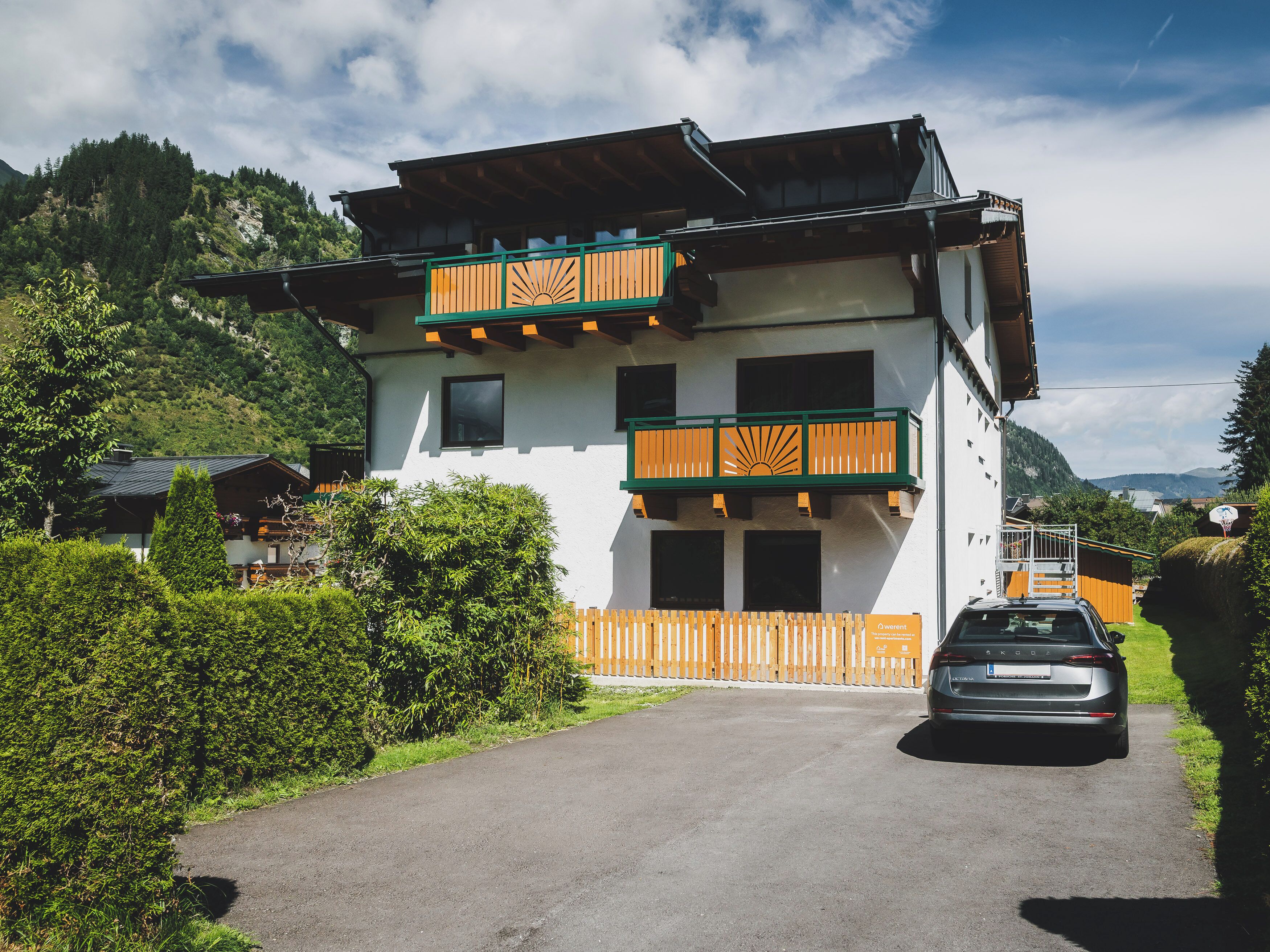 Fachada da propriedade