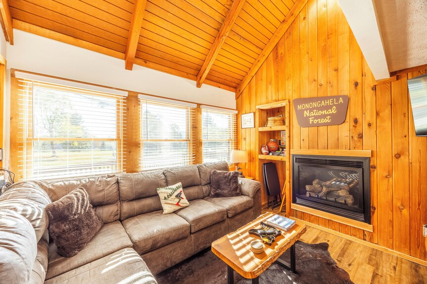 Br40 Cozy Cabin, Pets Ok, Centrally Located To Skiing/towns - Blackwater Falls State Park, Davis