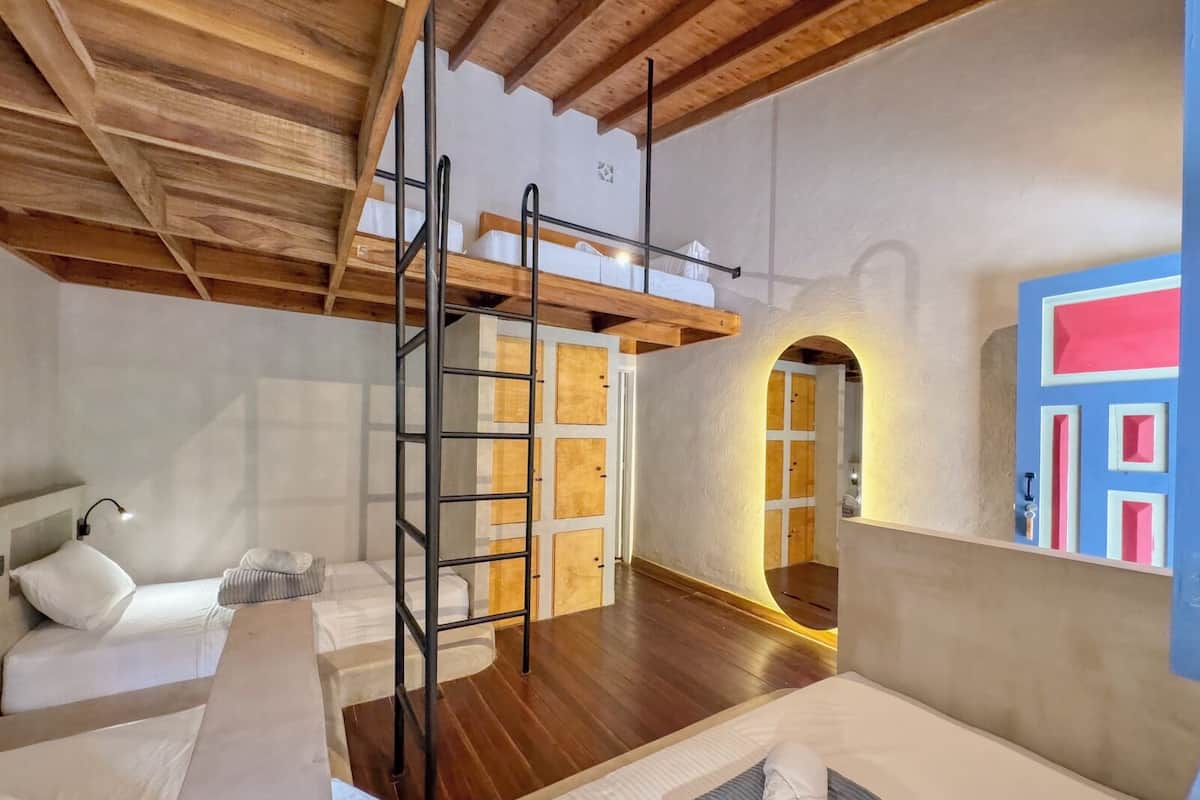 Dormitório Partilhado Deluxe, vista para o jardim
