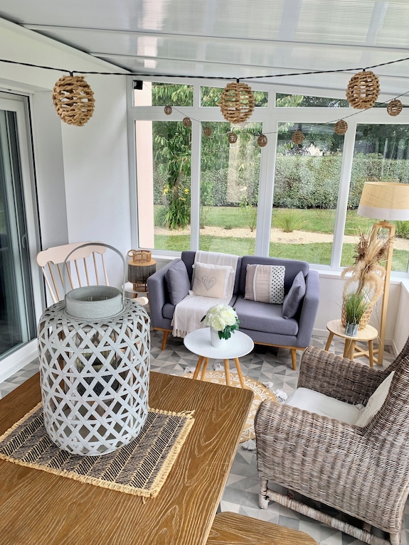 L'escale 551, 6-person House With Enclosed Garden 250m From The Sea. - Santec