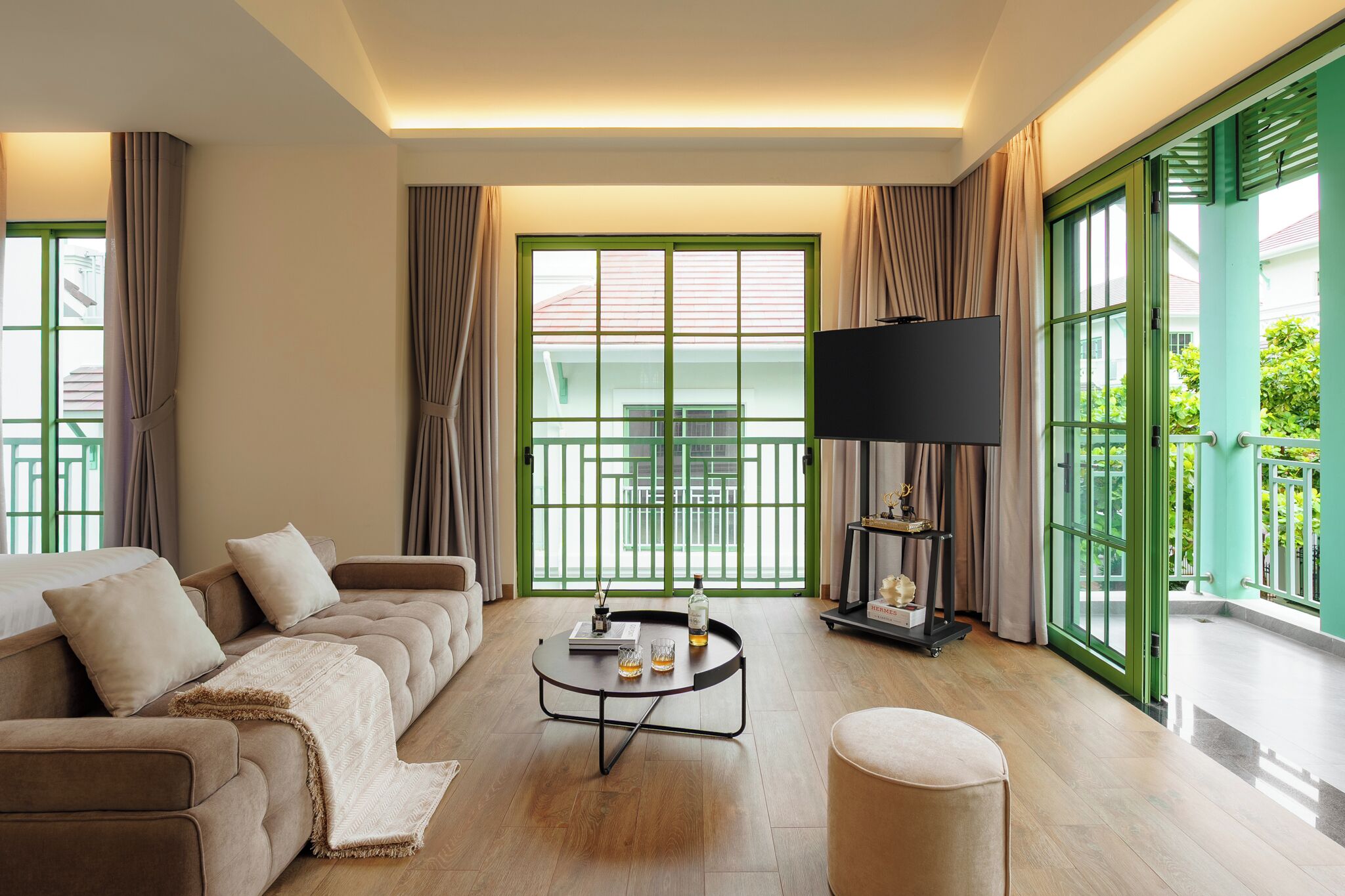 Villa | Secretária, quartos insonorizados, Wi-fi grátis 