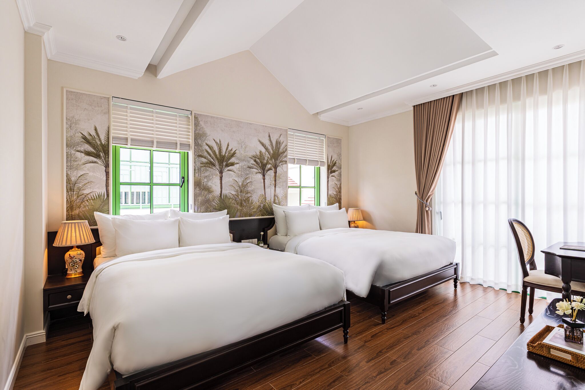 Villa | Secretária, quartos insonorizados, Wi-fi grátis 