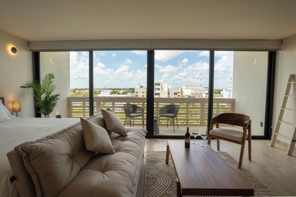 Suite-Estúdio Empresarial, varanda, vista para o parque | Vista do quarto