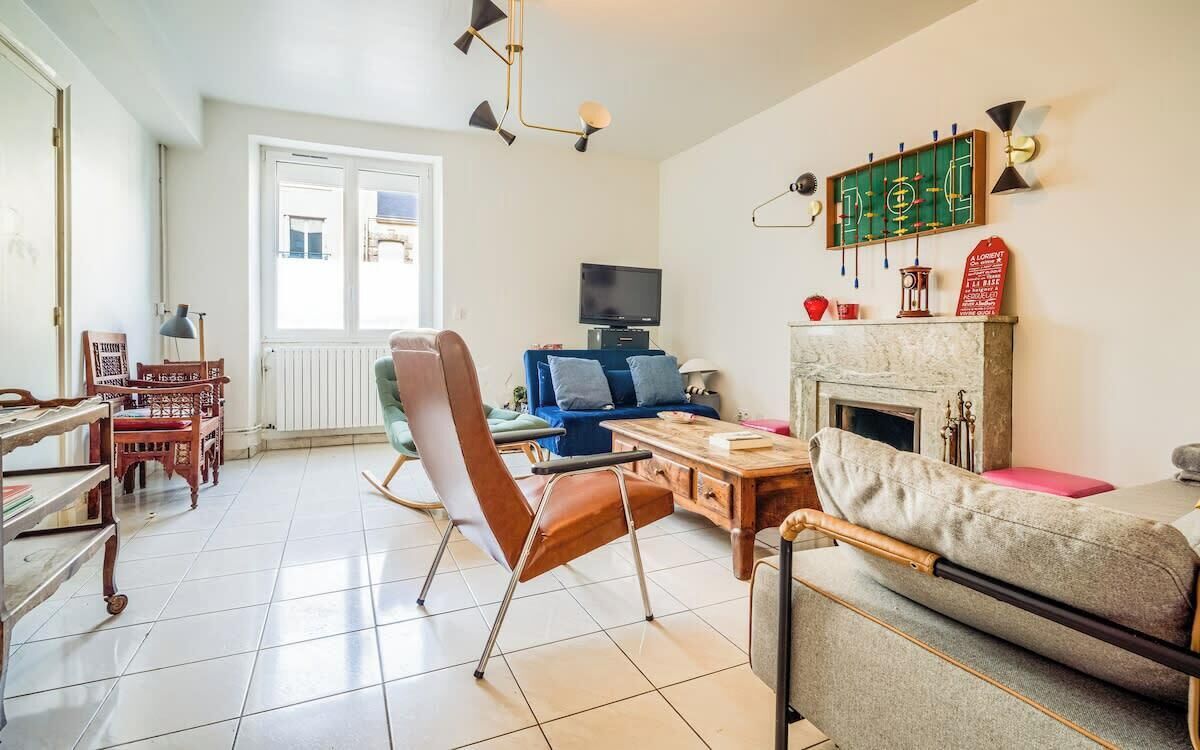 Maison Spacieuse Cœur De Ville Avec Spa & Cheminée - Lorient