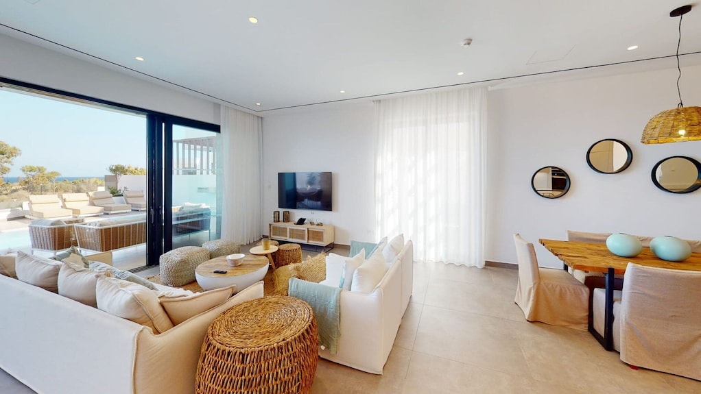 Wonderful Cyprus Seaview Villa Atalanta | 4 Bdr | Private Pool | Prime Location. - Protaras