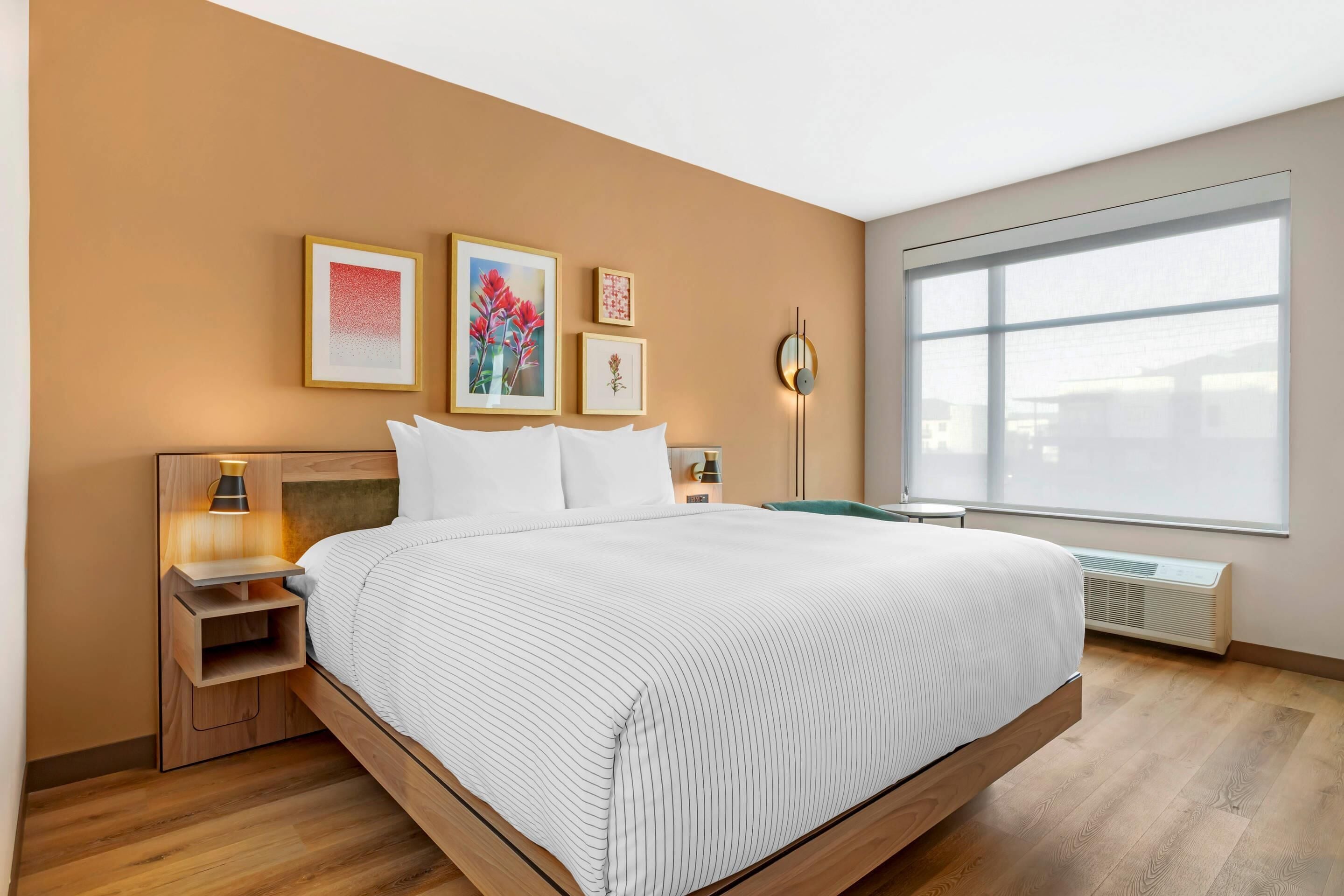 Quarto, 1 cama king-size, adaptado para pessoas com dificuldades auditivas, não fumadores | Wi-fi grátis 