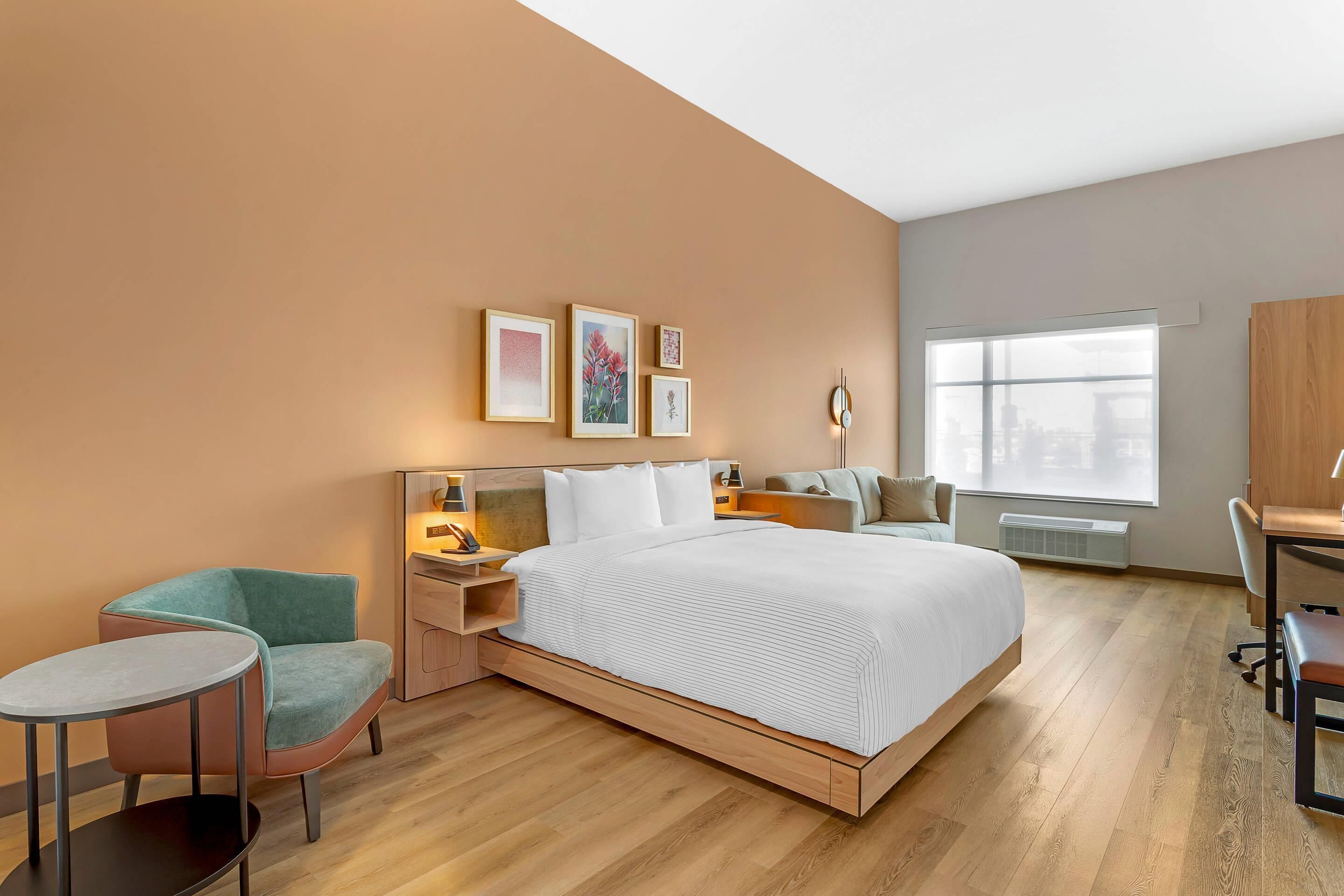 Quarto, 1 cama king-size, polibã adaptado para cadeiras de rodas, não fumadores | Wi-fi grátis 