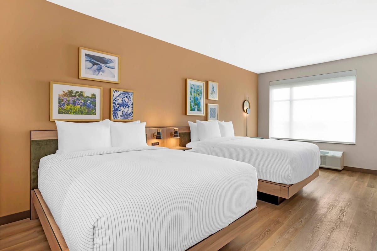 Quarto, 2 camas queen-size, polibã adaptado para cadeiras de rodas, não fumadores | Wi-fi grátis