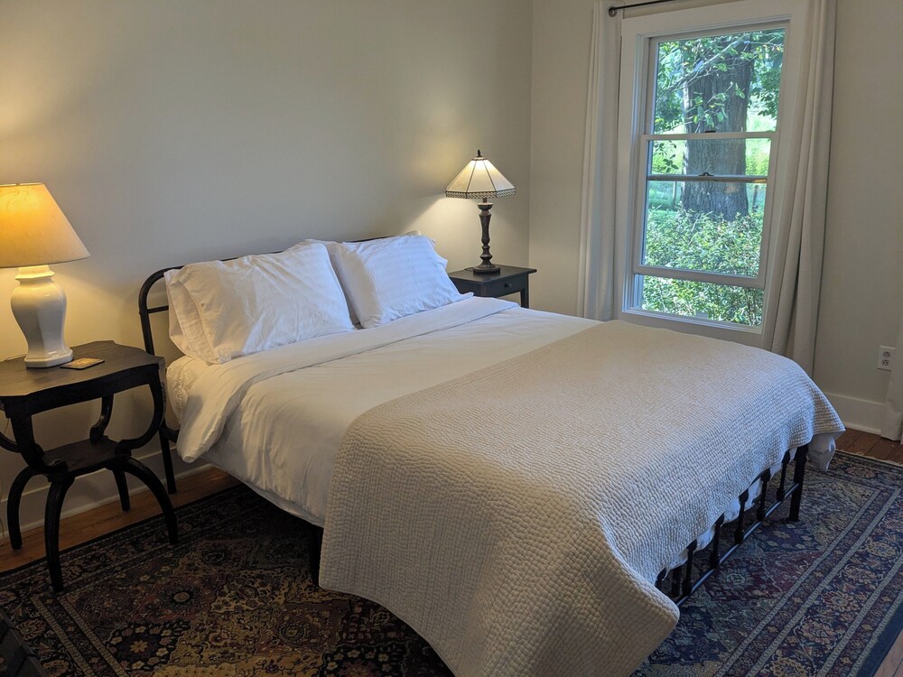 Historic 1850’s farmhouse nestled in the woods near the Ohio River in ...