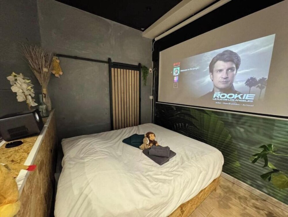 Studio Jungle with breakfast and video projector - Lyon | Vrbo