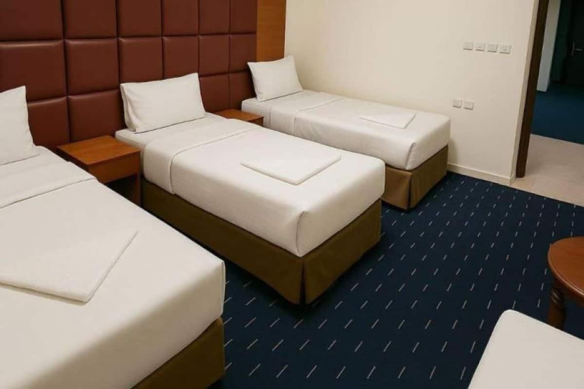 Quarto casal ou duplo luxo | Escrivaninha, Wi-Fi de cortesia