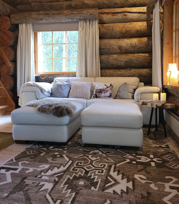 Authentic Lapland Log Cabin, Private Sauna & Fireplace & Northern Lights In Ruka - Kuusamo