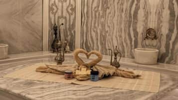 Banho turco/hammam, massagens