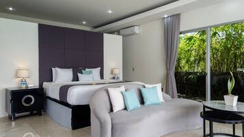 Villa Exclusiva, vista para o oceano | Wi-fi grátis, roupa de cama fornecida