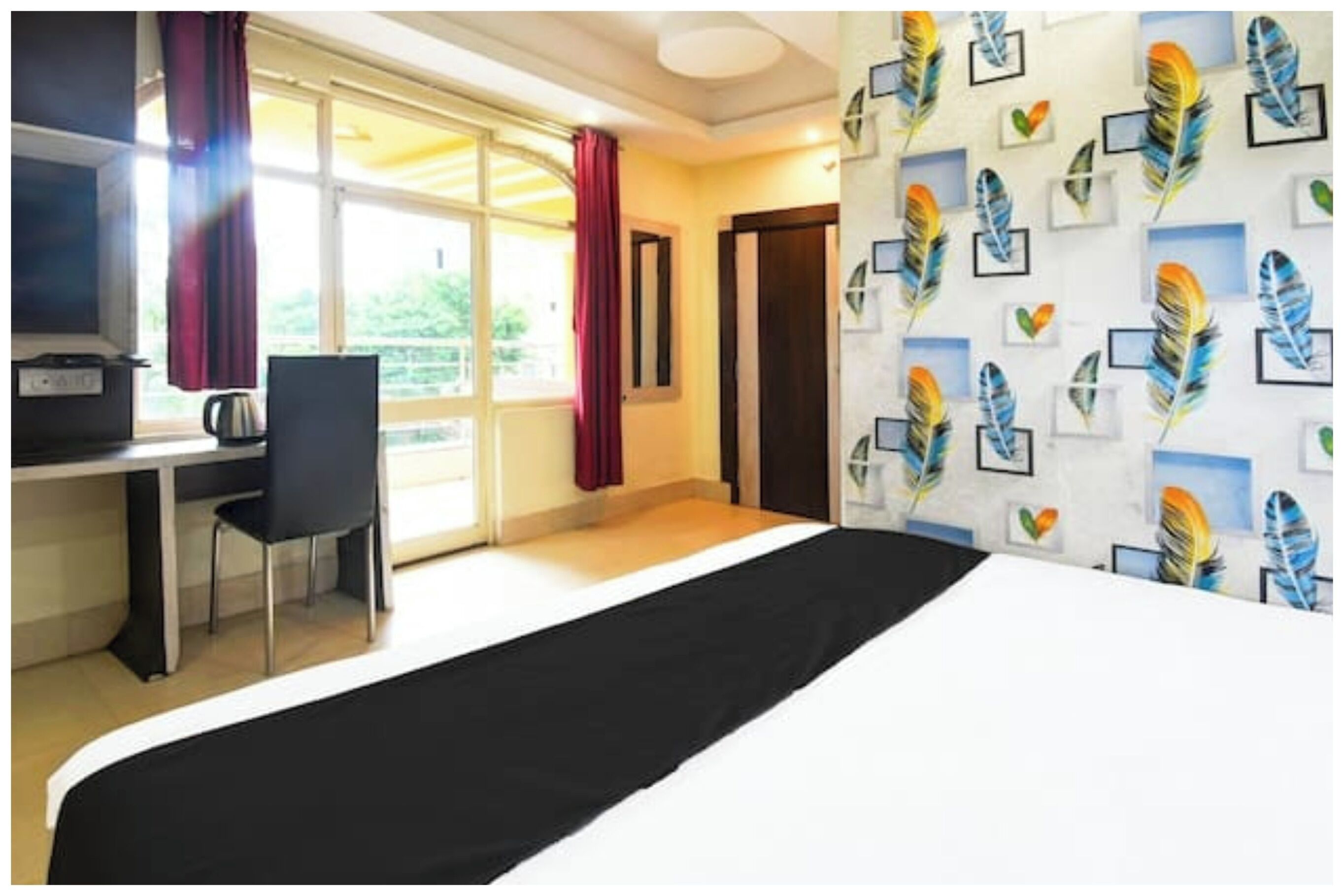 Quarto casal clássico, várias camas, ar-condicionado | Roupas de cama antialérgicas, escrivaninha, quartos à prova de som