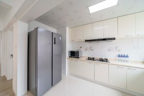 Apartamento Superior, 2 quartos, Vista para a cidade | Cozinha privada