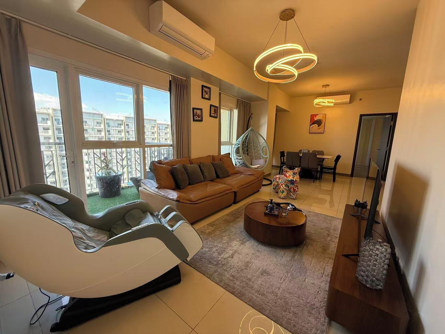 Apartamento superluxo, sacada, vista para o mar | Vista do quarto