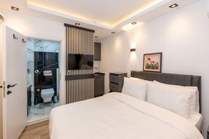 Quarto Económico | Secretária, quartos insonorizados, ferro/tábua de engomar, Wi-fi grátis 