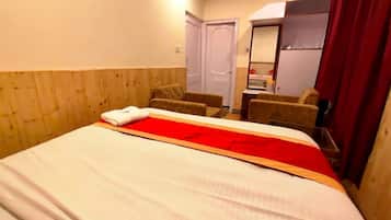 Wi-fi grátis, roupa de cama fornecida