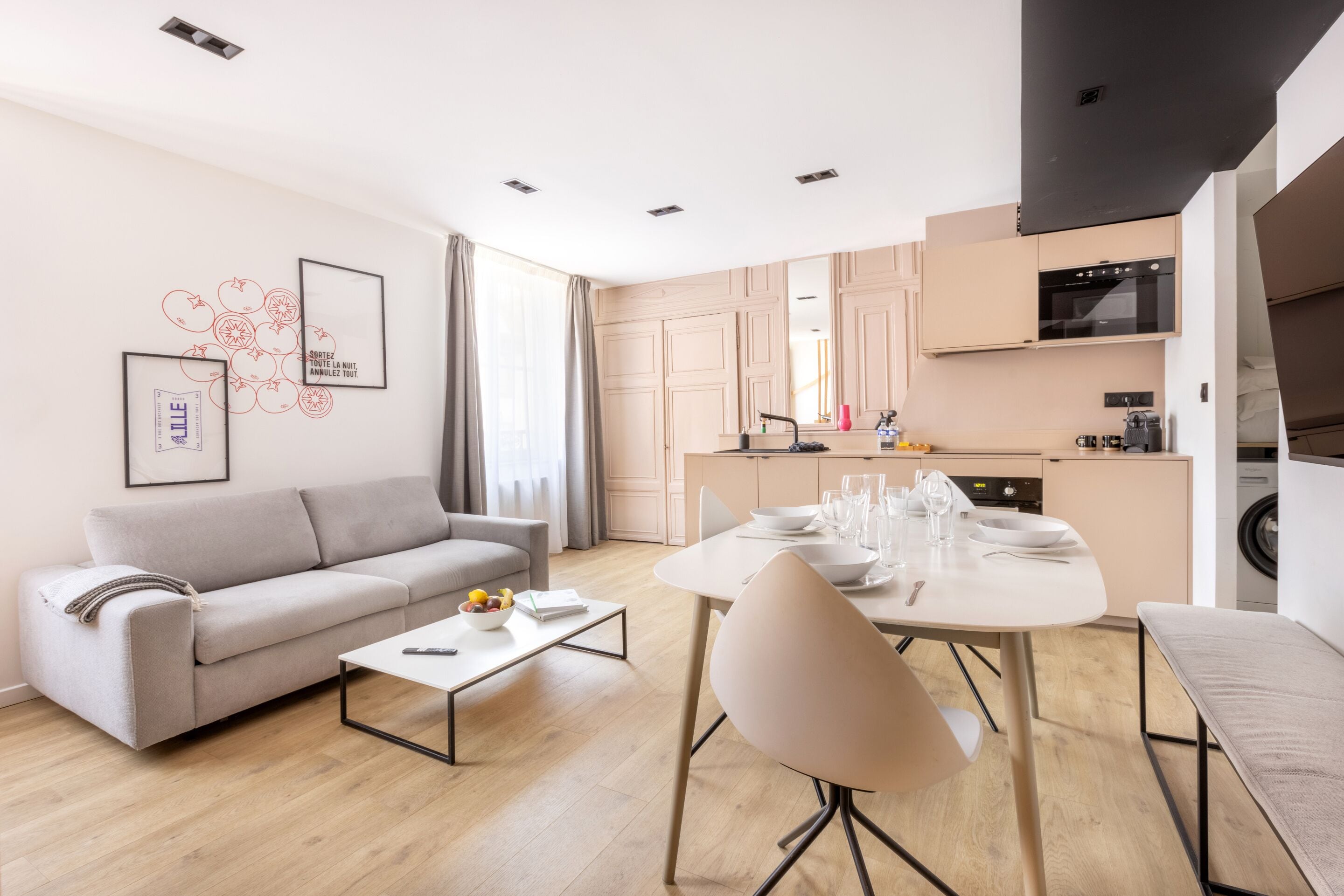 Apartamento família, suíte, vista para a cidade (Le Flandres) | Parte interna