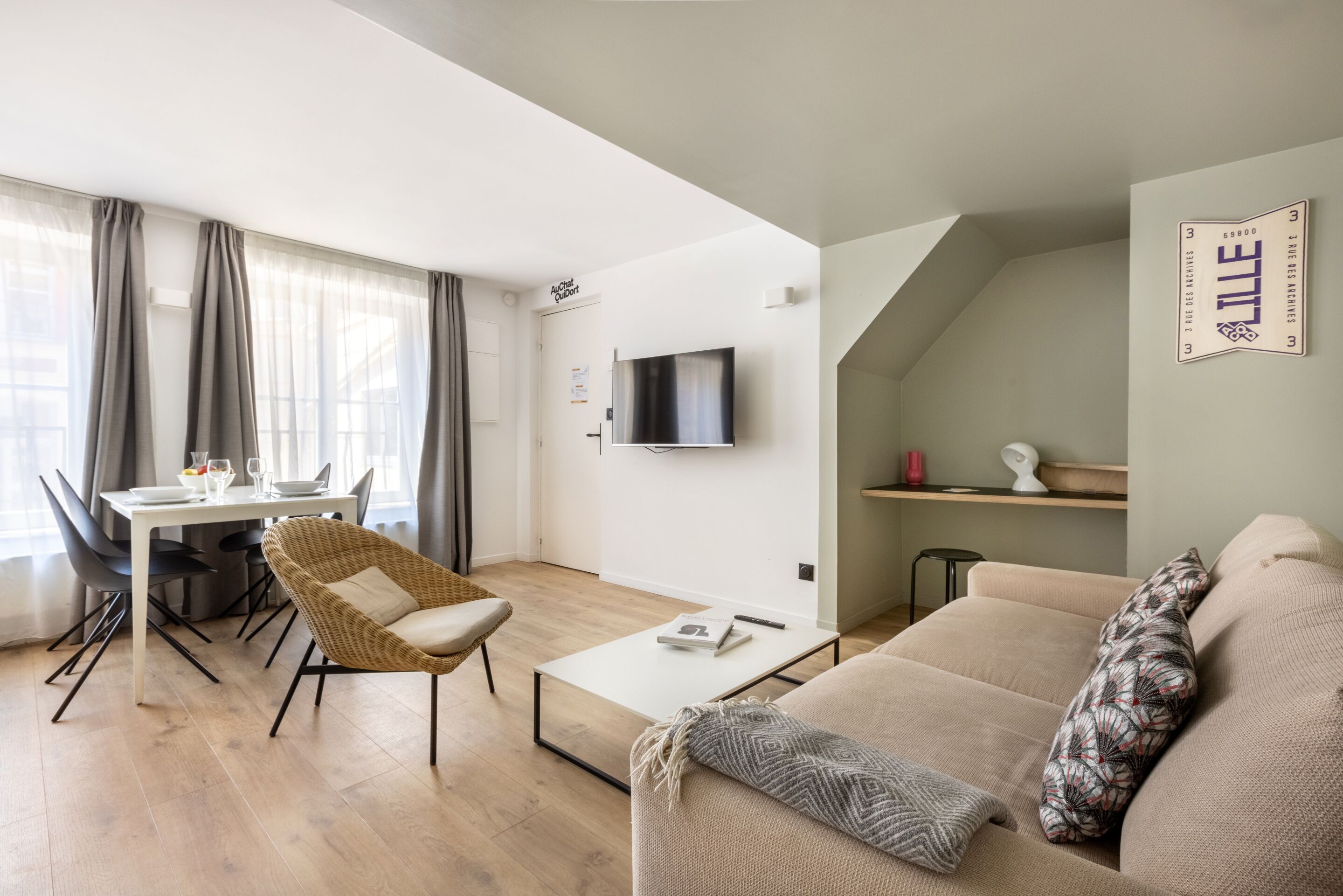 Apartamento luxo, suíte, vista para a cidade (Le Beaux Arts) | Parte interna