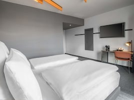 Quarto Duplo Premium | Secretária, Wi-fi grátis 