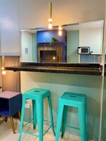 Loft tradicional | Área de estar | TV