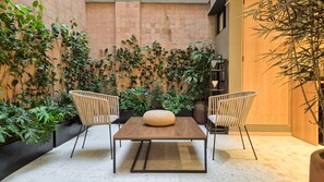 Apartamento superluxo, para não fumantes, em edifício anexo | Área de estar